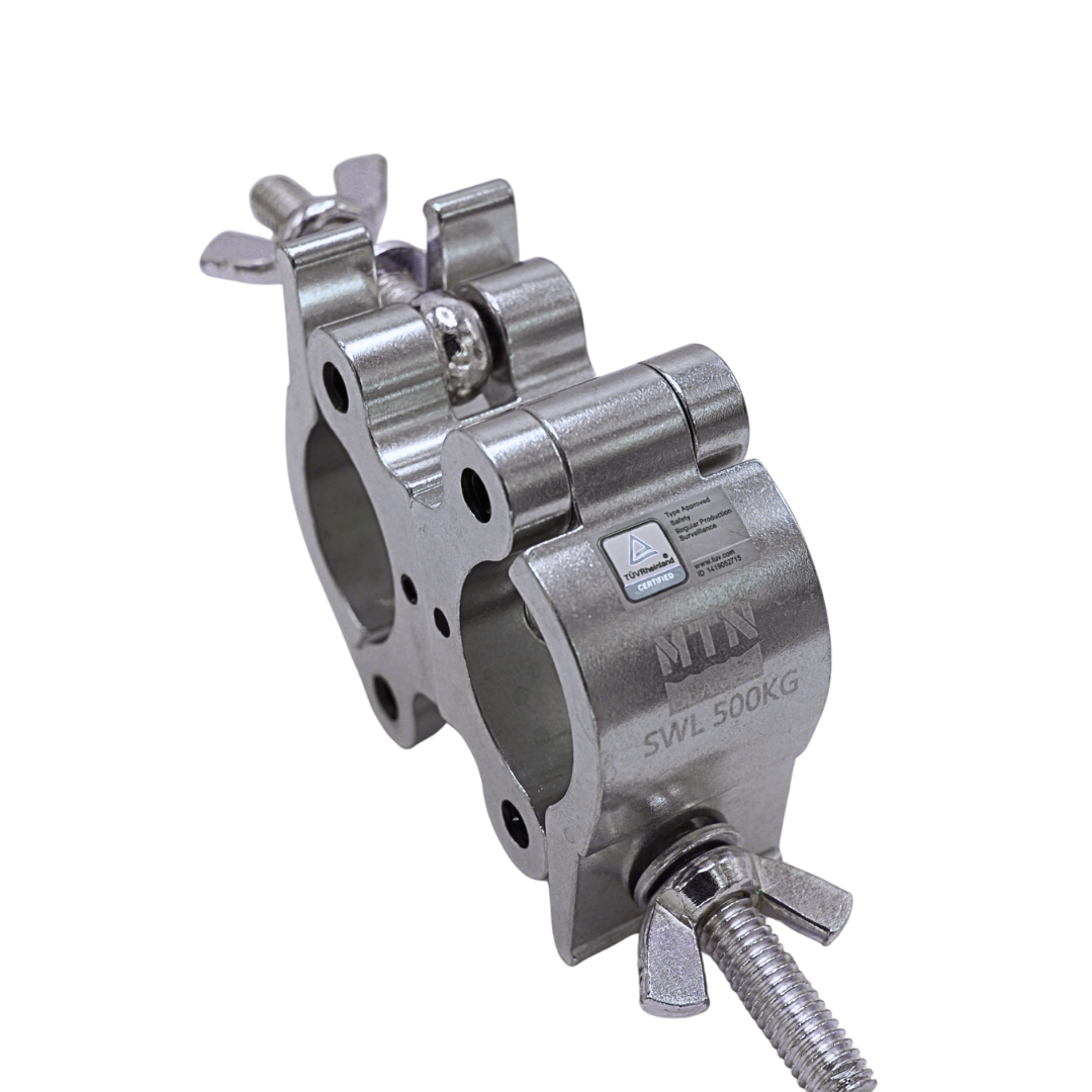 MTN Swivel Coupler – Adjustable TUV Certified Aluminum Clamp – MTN SHOP