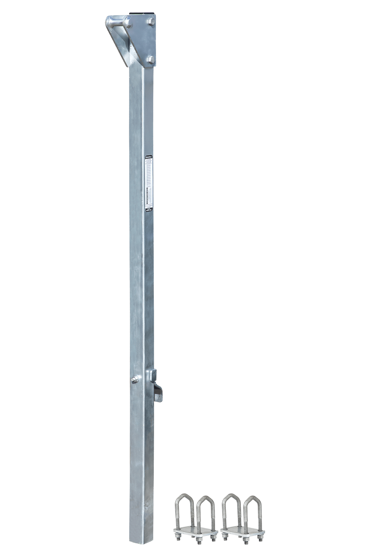 5' Bolt-on Ladder Stanchion Anchor with 5" Overhead Offset – MTN SHOP