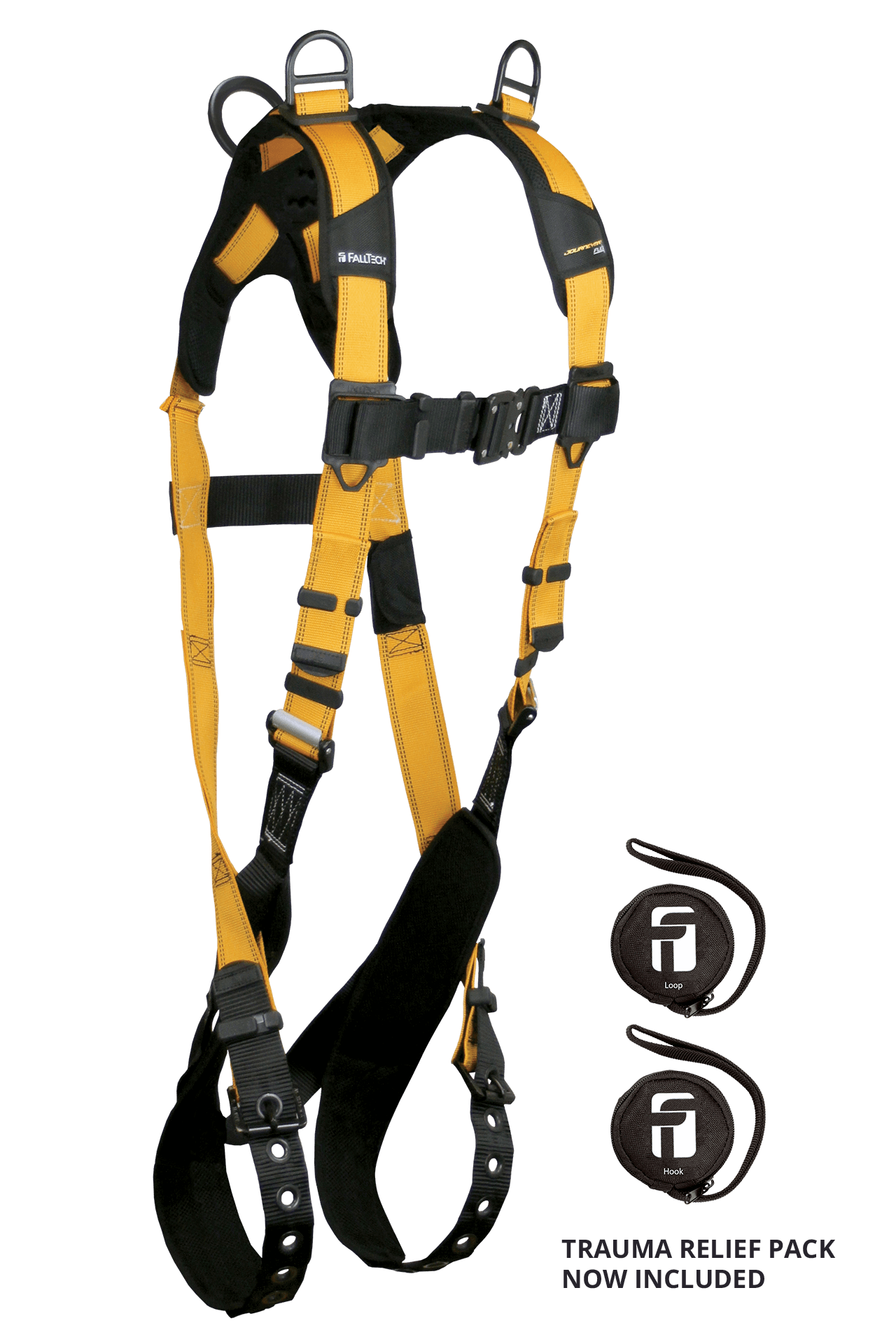 Journeyman Flex® Aluminum 3D Retrieval Non-belted Full Body Harness ...