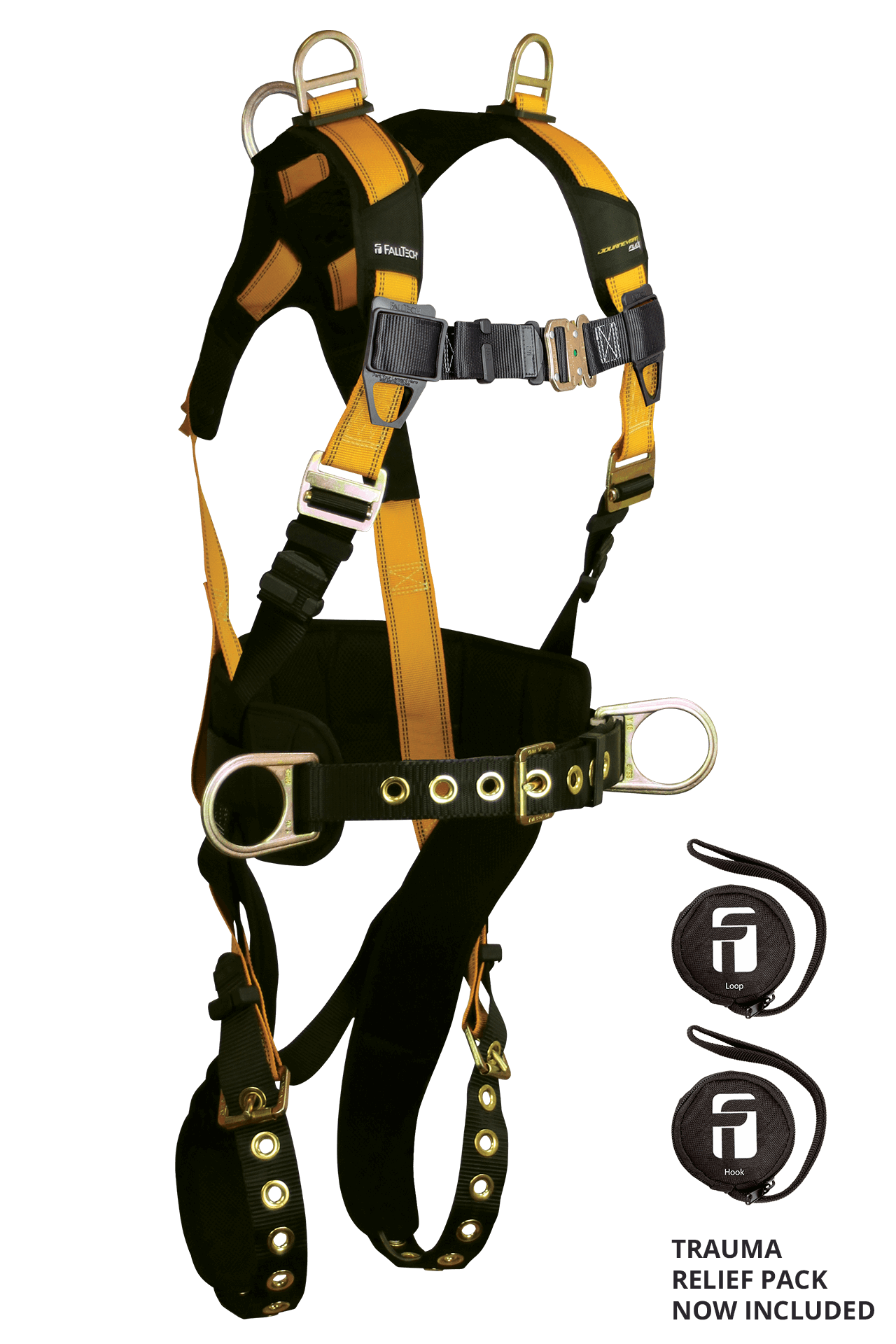 Journeyman Flex® Steel 5D Construction Retrieval Full Body Harness ...