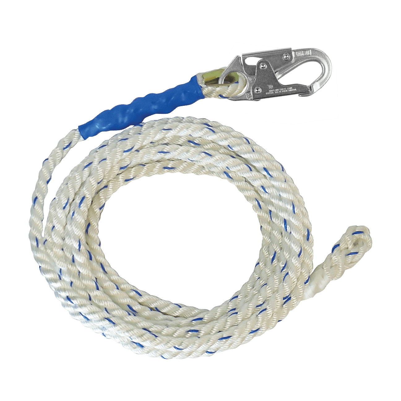 Premium Polyester Blend Vertical Lifeline with Back-spliced End – MTN SHOP