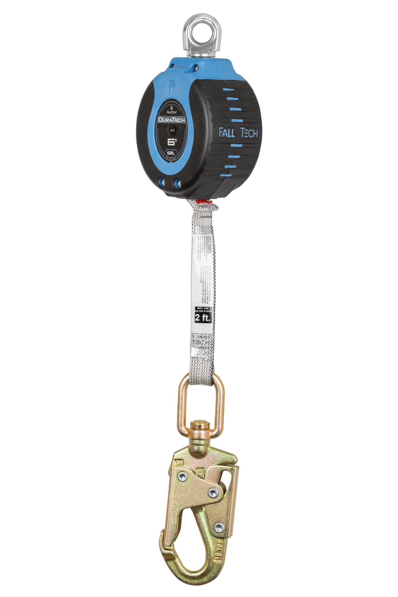 6' DuraTech® Personal SRL with Steel Swivel Snap Hook – MTN SHOP