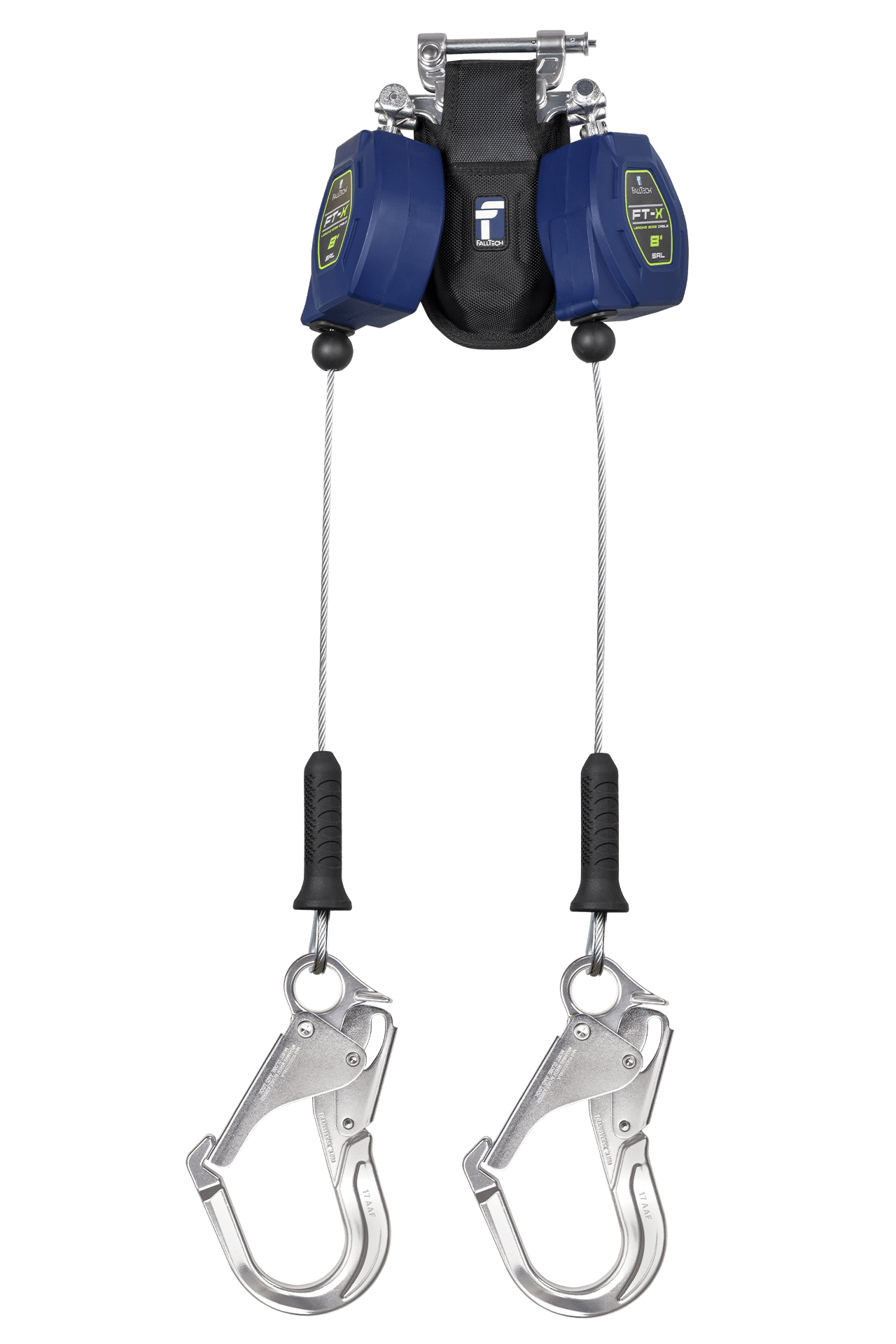 8' FT-X™ Cable Class 2 Leading Edge Personal SRL, Twin-leg with Alumin ...