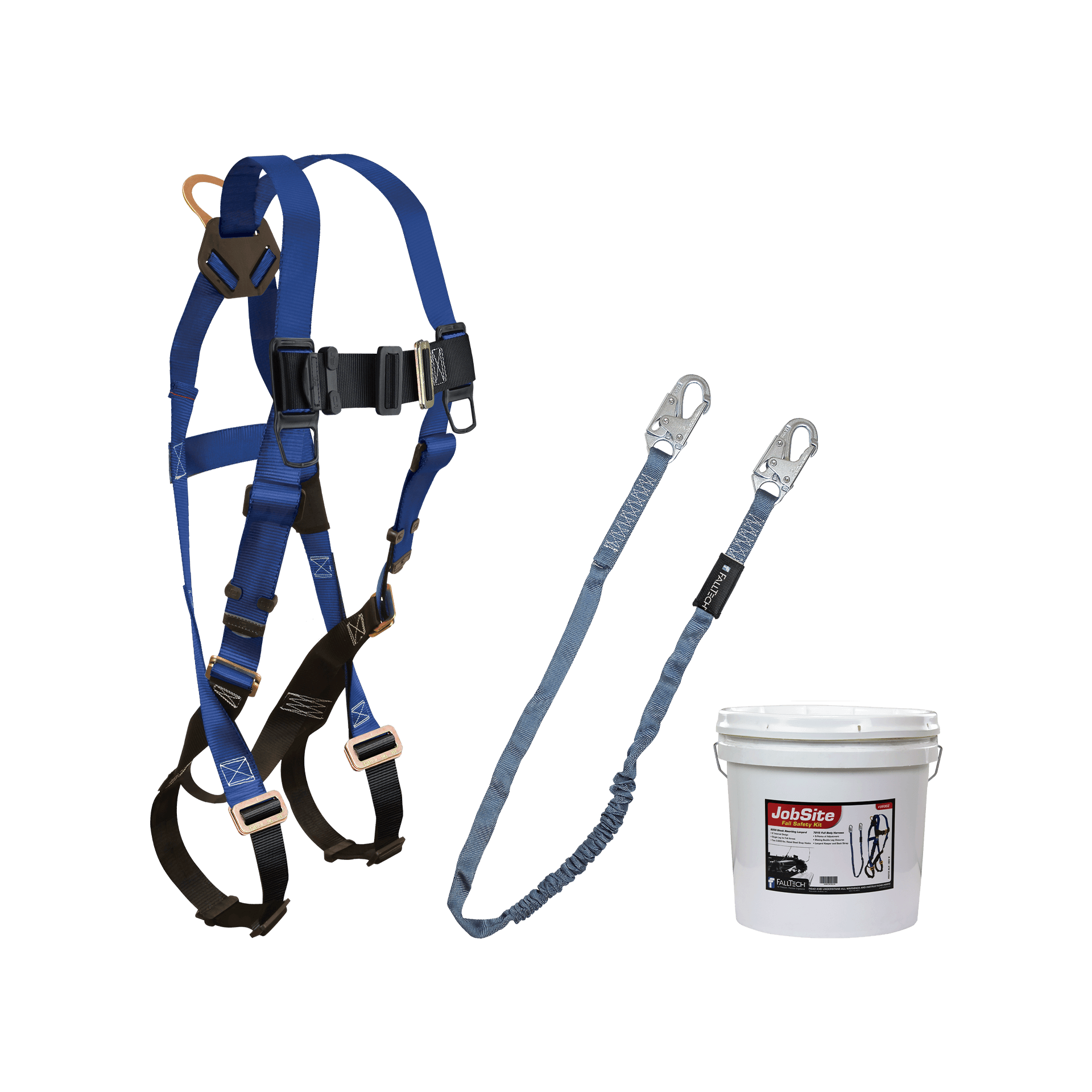 Harness and Lanyard 2-pc Mini Bucket Kit (7015, 8259, 2 Gallon Bucket ...
