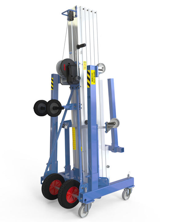 Kuzar Industrial Lifter 300kg/7.3m with 100kg Counter Weight & Basket ...